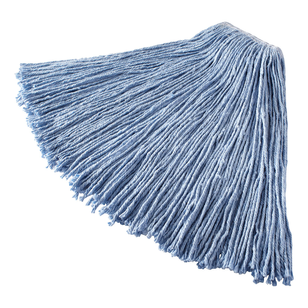 Trapero mediano de Fibra Sintetica Azul Rubbermaid Commercial ...